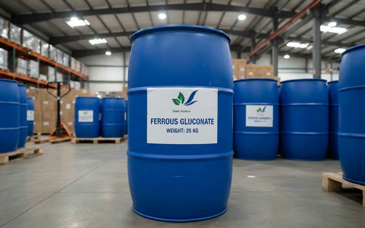 FERROUS GLUCONATE USP/FCC - JIAAN BIOTECH